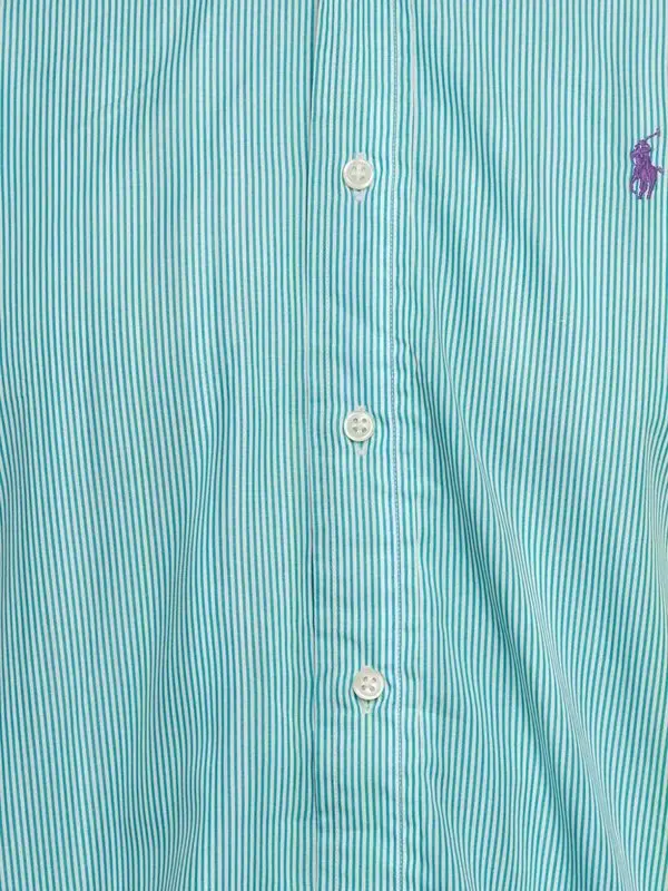 Polo Ralph Lauren Striped Cotton Shirt - Green