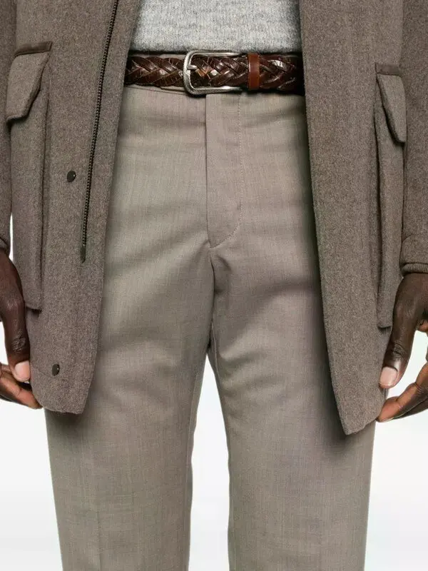 BRIGLIA 1949 Pressed-crease Tailored Trousers