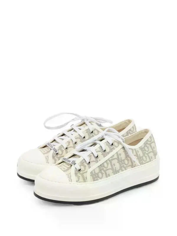 Dior Walk'n' Oblique Jacquard Sneakers - Neutrals