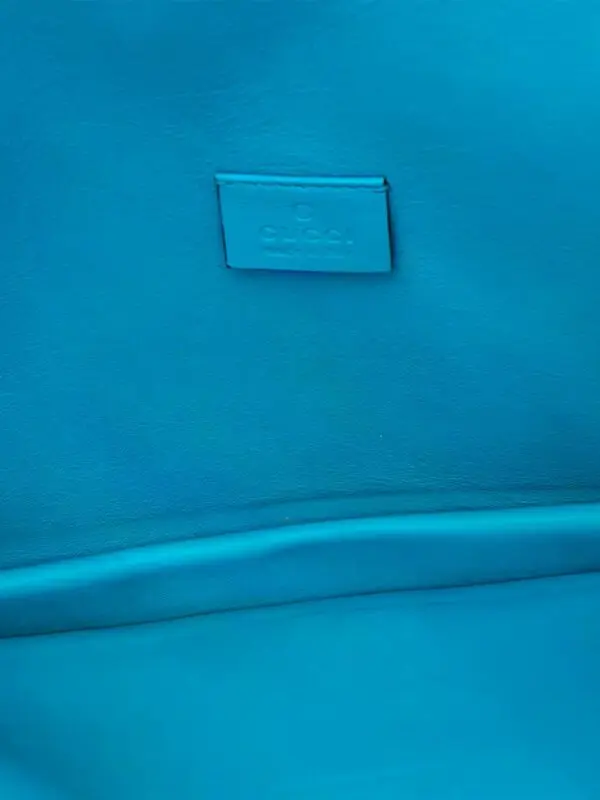 Gucci 2016-2026 Suede Dionysus Clutch Bag - Blue
