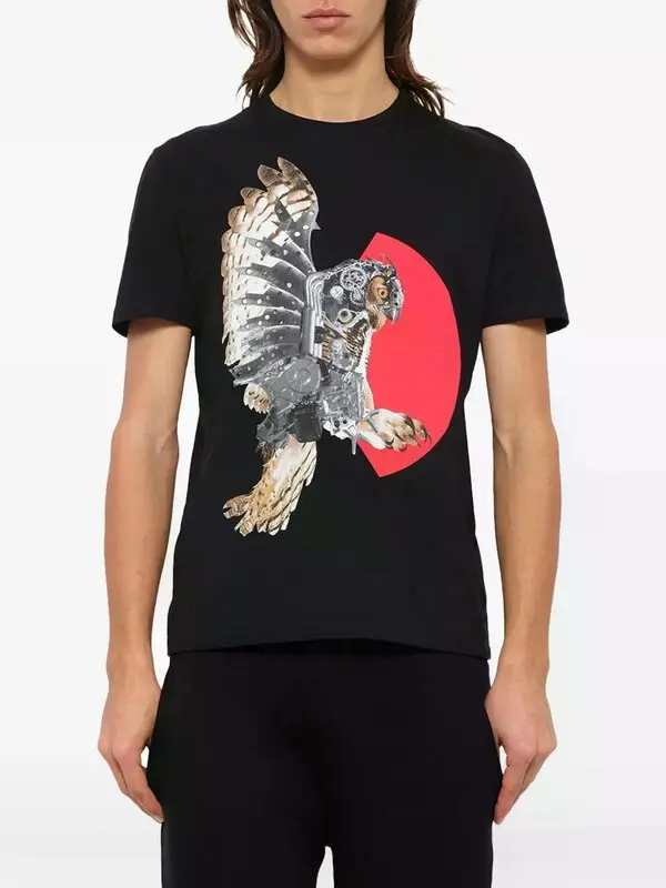 Neil Barrett Owl-print T-shirt