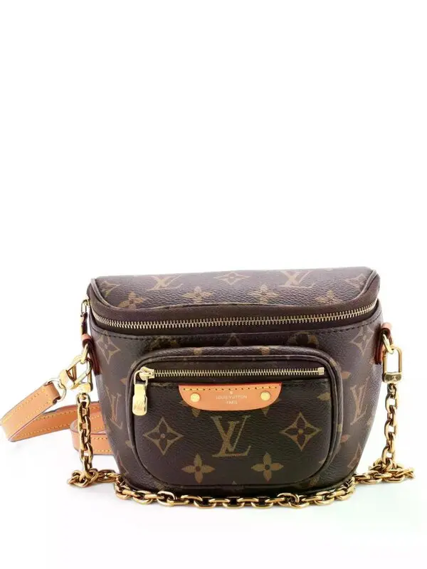 LOUIS VUITTON Bum Bag Monogram Canvas Mini Belt Bag