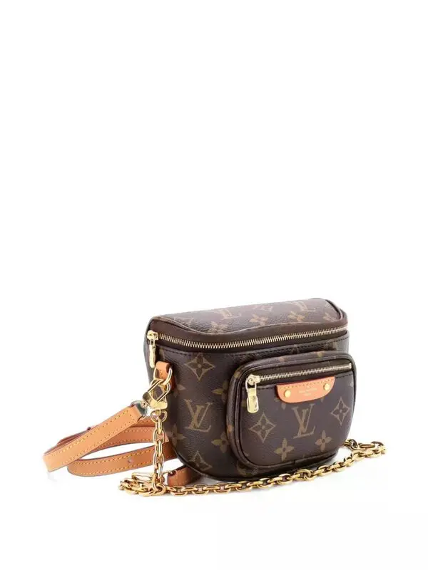 LOUIS VUITTON Bum Bag Monogram Canvas Mini Belt Bag