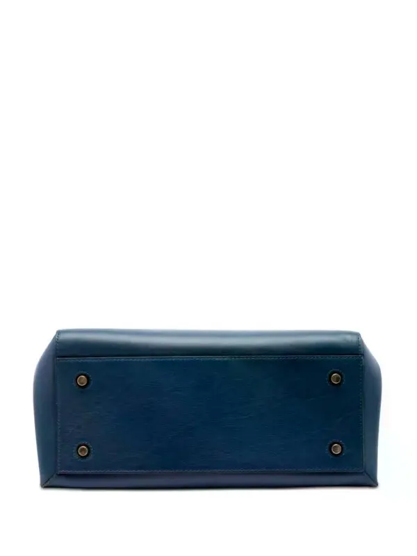 Celine 2012 Medium Leather Edge Handbag