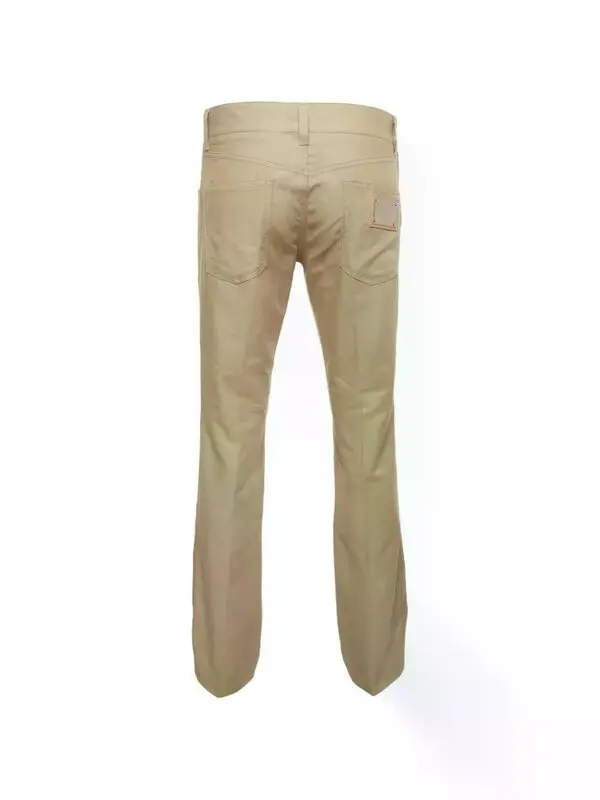 Dolce & Gabbana Gabardine Straight-fit Trousers