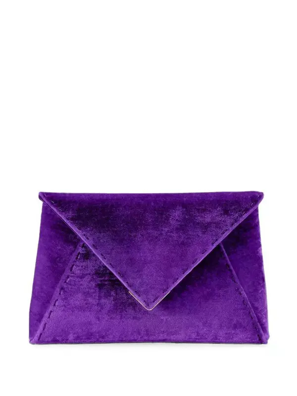 Tyler Ellis Lee Clutch Bag - Purple