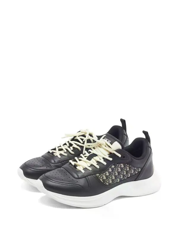 Dior B25 Oblique Jacquard Sneakers - Black