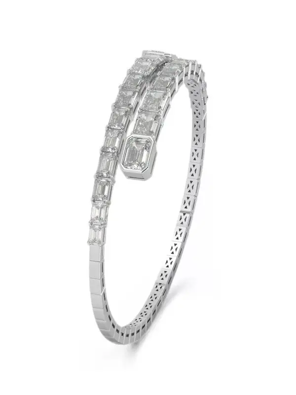 SOLO FOR DIAMONDS Diamond-embellished Wrap Bracelet