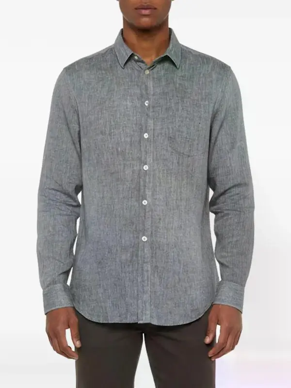 Emporio Armani Button-up Linen Shirt