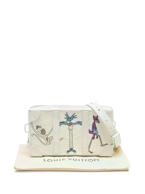 LOUIS VUITTON 2020 Soft Trunk Friends Leather Wallet