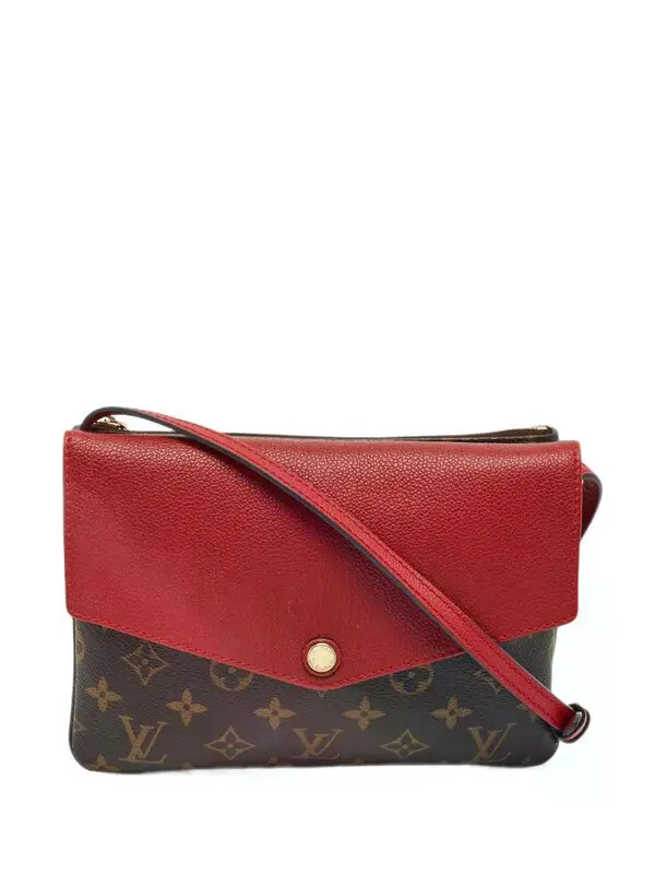 LOUIS VUITTON 2015 Twice Monogram Crossbody Bag