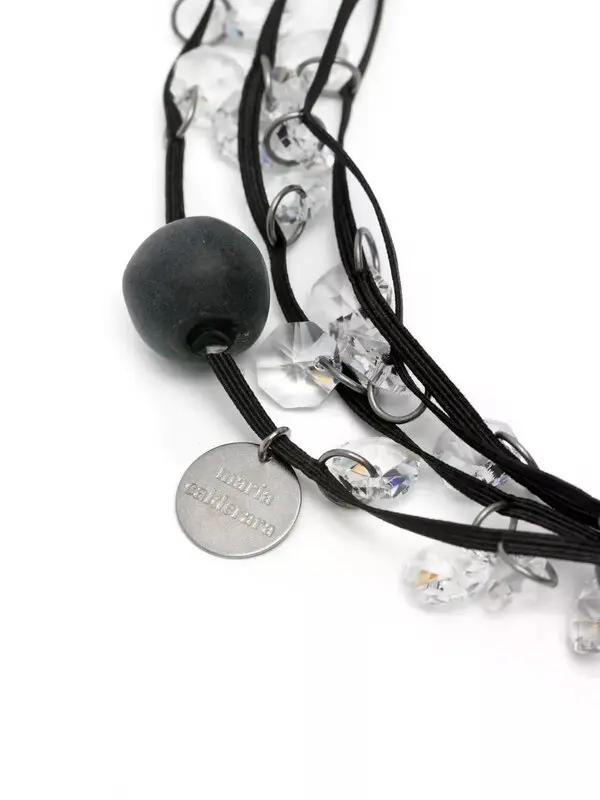 MARIA CALDERARA Crystal-embellished Necklace