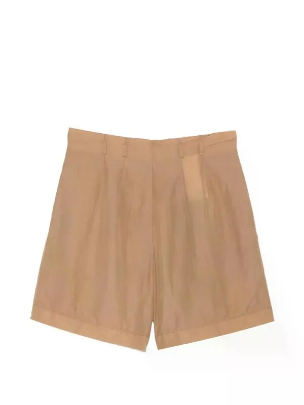 Philosophy Di Lorenzo Serafini Pleated High-waisted Shorts