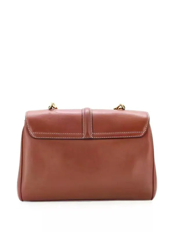 Celine Soft 16 Bag Smooth Calfskin Shoulder Bag - Brown