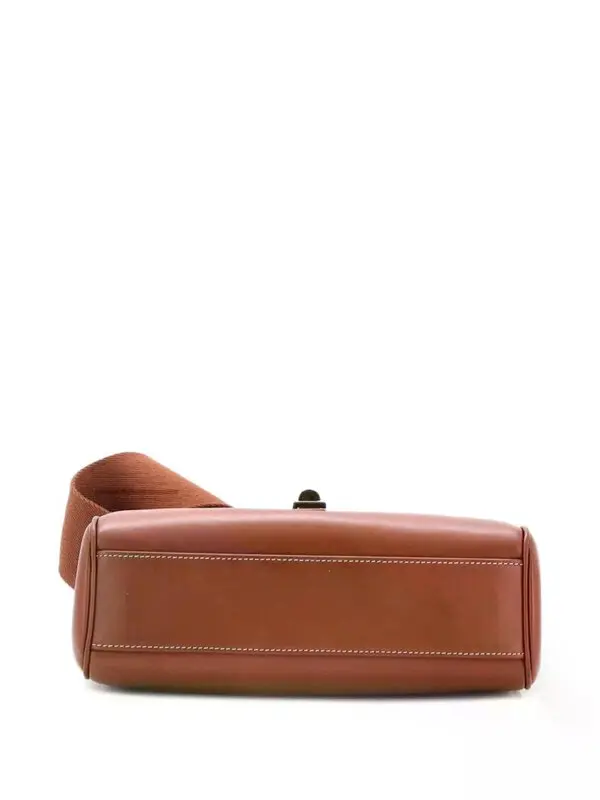Celine Soft 16 Bag Smooth Calfskin Shoulder Bag - Brown