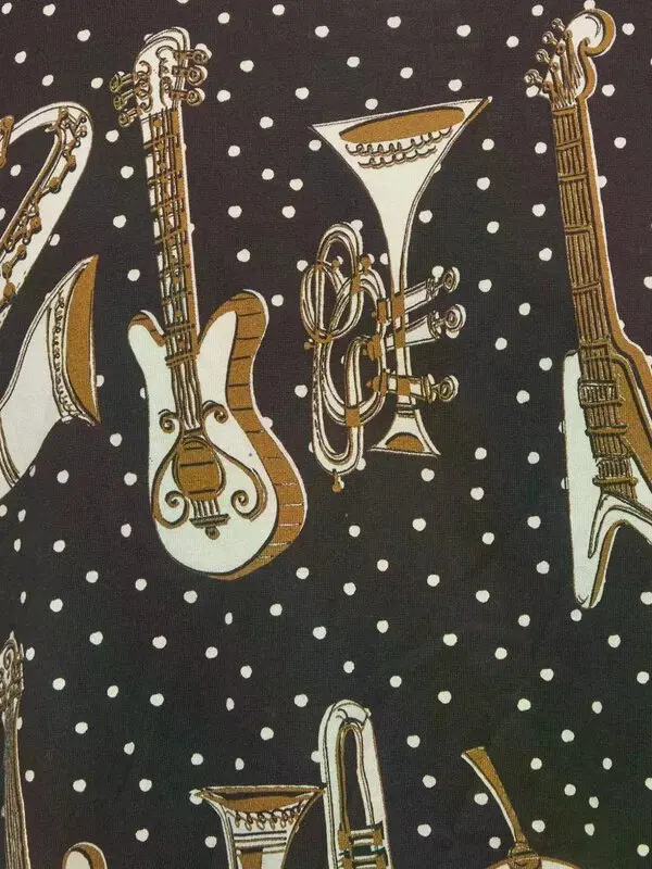 Dolce & Gabbana Musical-instrument-print T-shirt