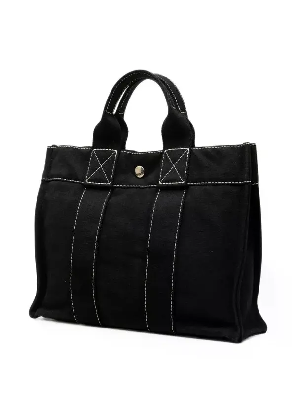 Hermès 20th Century Canvas Fourre Tout Pm Tote Bag