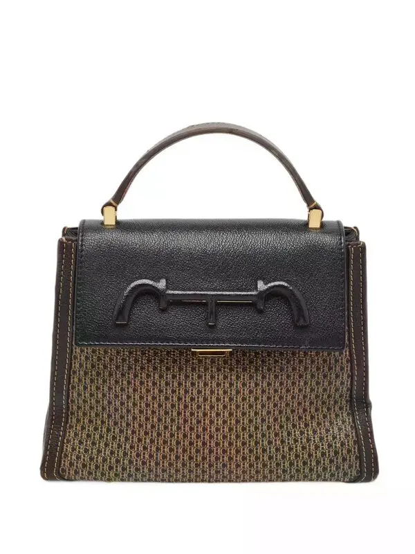 Carolina Herrera Ch Monogram Top Handle Tote Bag