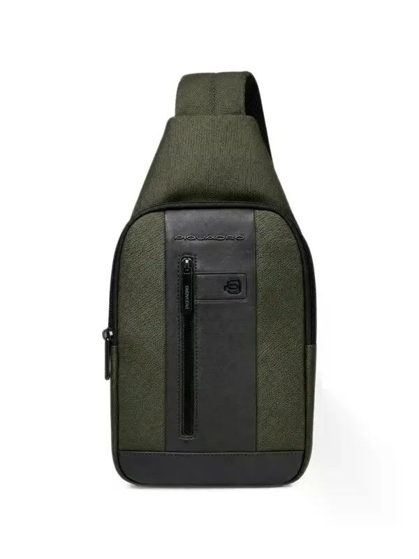PIQUADRO Logo-panelled Backpack