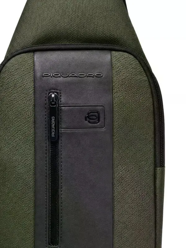 PIQUADRO Logo-panelled Backpack