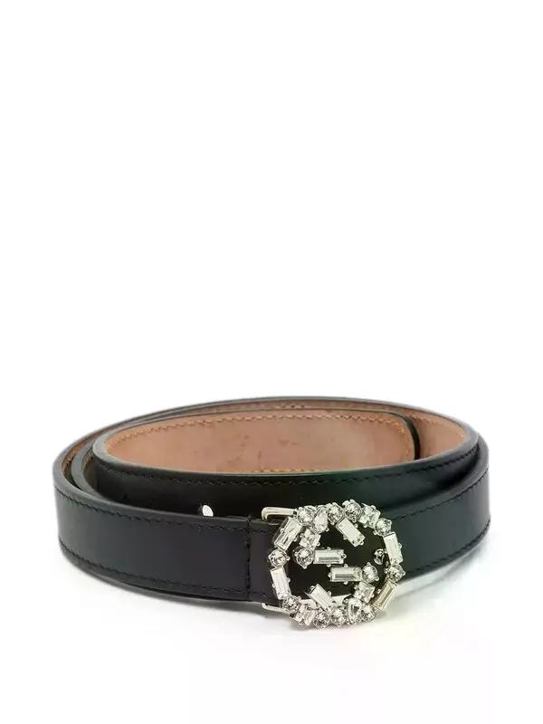 Gucci Interlocking G Crystal Belt