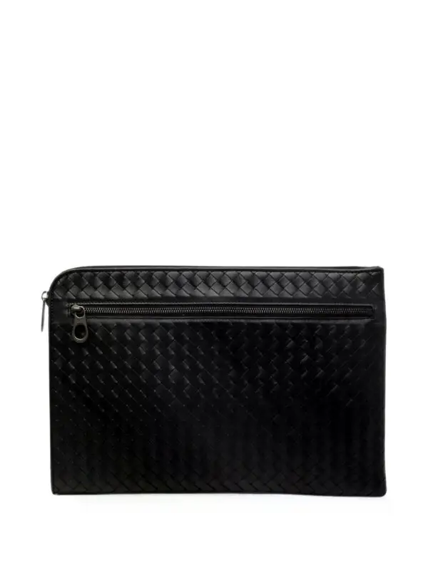 Bottega Veneta Nappa Intrecciato Document Case Clutch Bag