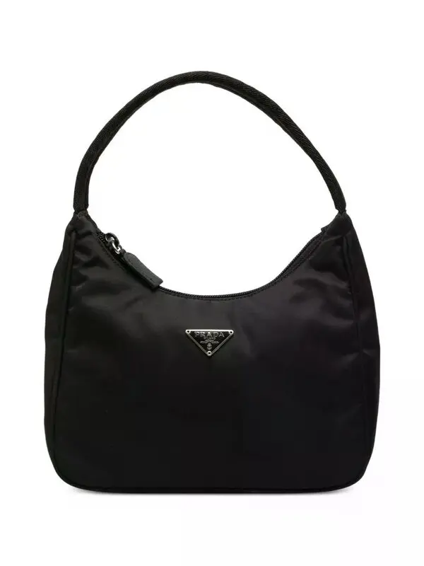Prada 2000-2013 Mini Tessuto Sport Shoulder Bag - Black