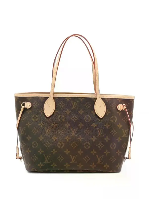 LOUIS VUITTON 2021-2026 Monogram Neverfull Pm Tote Bag - Brown