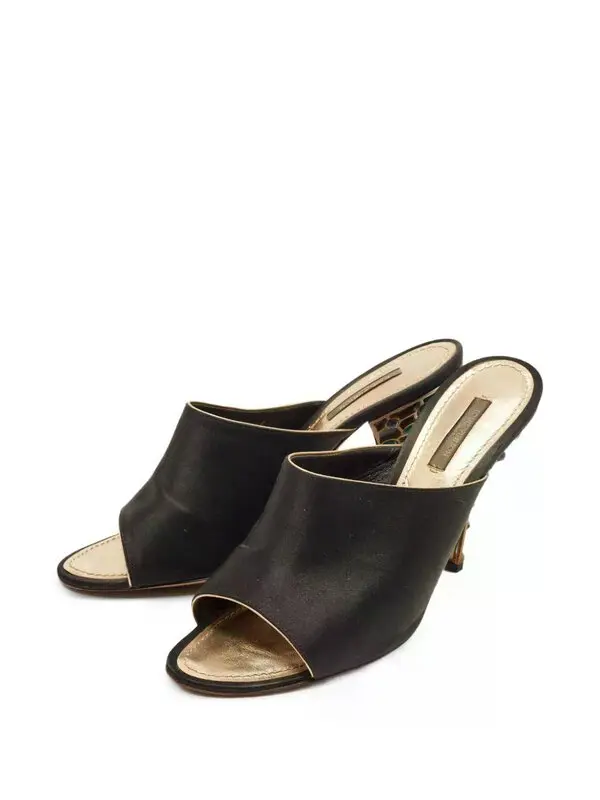 LOUIS VUITTON Embellished Open-toe Heeled Sandals