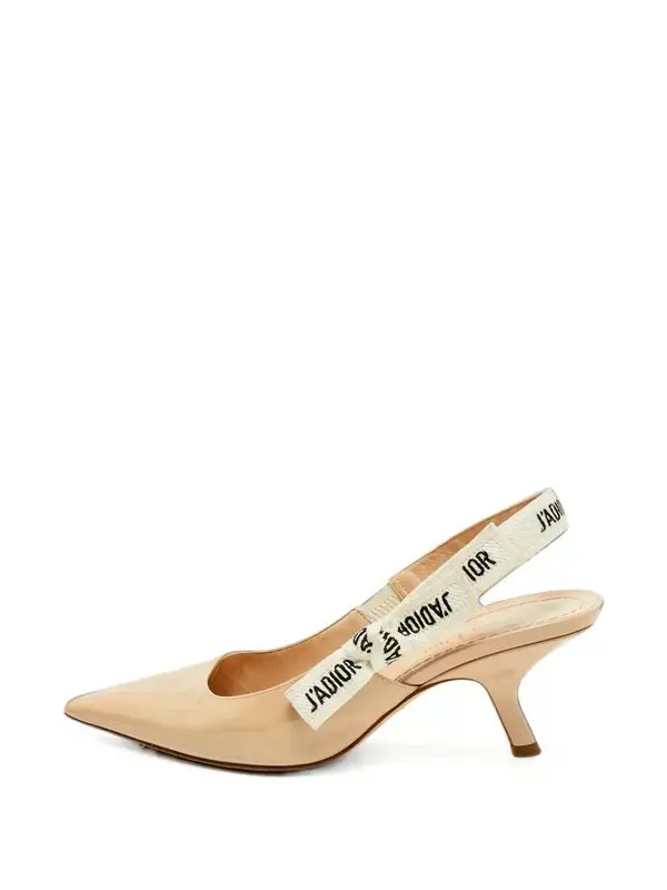 Dior J'adior Slingback Heeled Pumps - Neutrals
