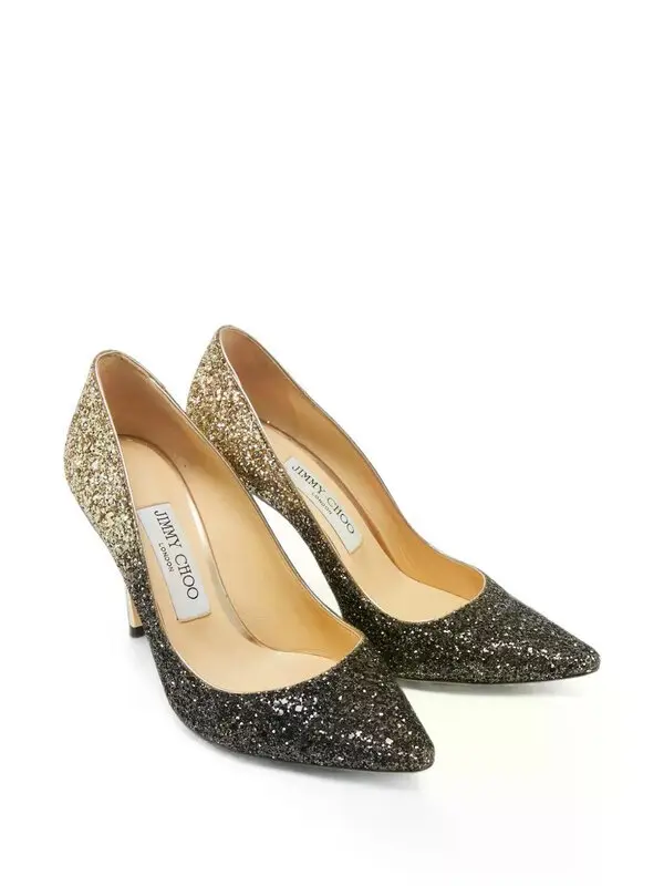 JIMMY CHOO Glitter Pumps