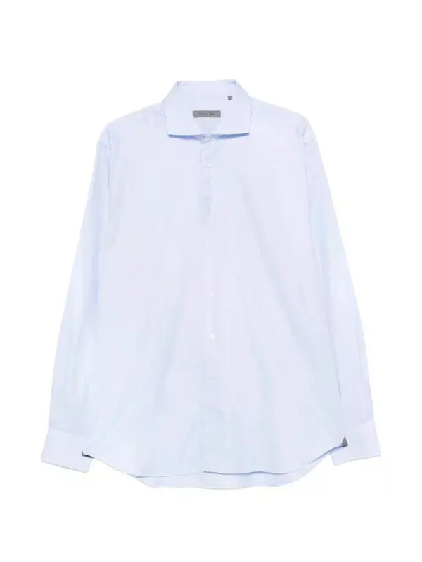 Corneliani Spread-collar Long-sleeve Shirt