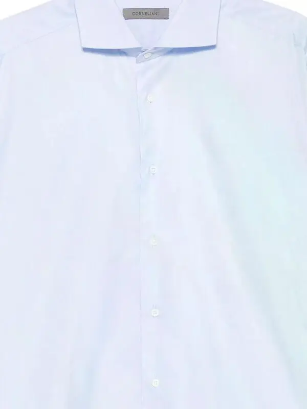 Corneliani Spread-collar Long-sleeve Shirt