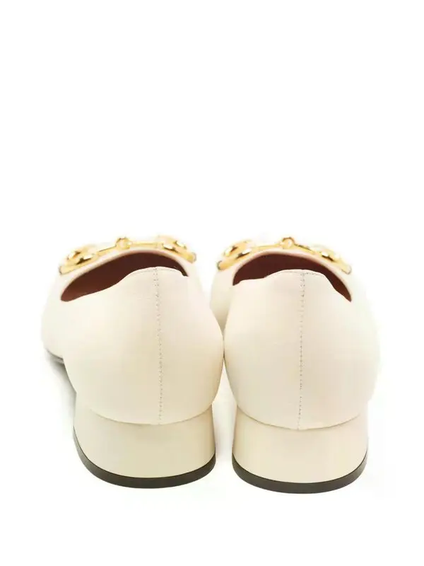 Gucci Horsebit Leather Ballet Flats