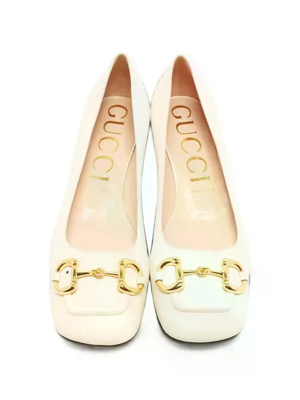 Gucci Horsebit Leather Ballet Flats