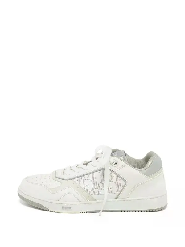 Dior B27 Oblique Sneakers - White