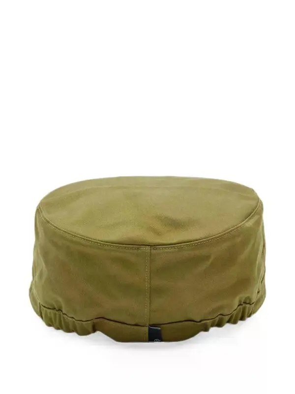 Undercover Elasticated-trim Flat-top Cap