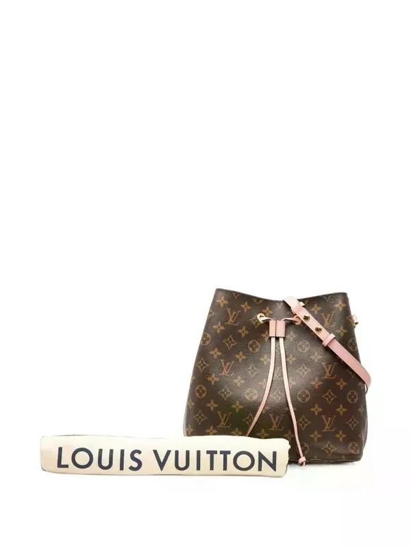 LOUIS VUITTON 2018 Monogram Neonoe Mm Bucket Bag