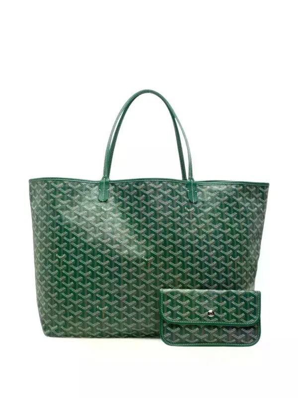 Goyard Saint Louis Gm Tote Bag With Pouch - Green