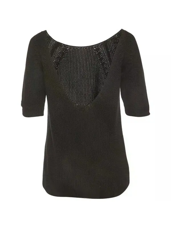 Hermès Knit Low-back Top
