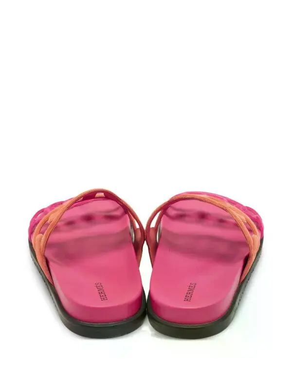 Hermès Chaine D'ancre Strap Sandals - Pink