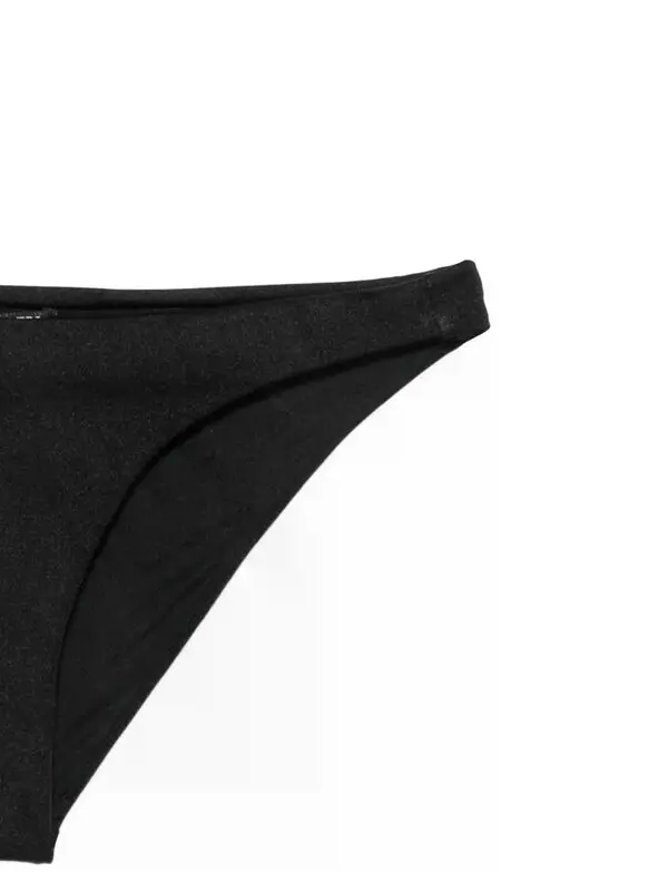 Balmain Zip-detail Bandeau Bikini - Black