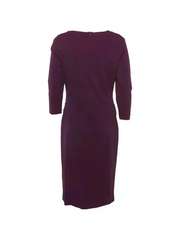 Sonia Rykiel Paris Asymmetric Draped Midi Dress
