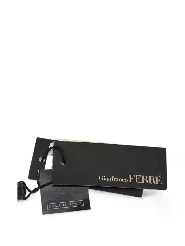Gianfranco Ferre Sculpted-buckle Belt