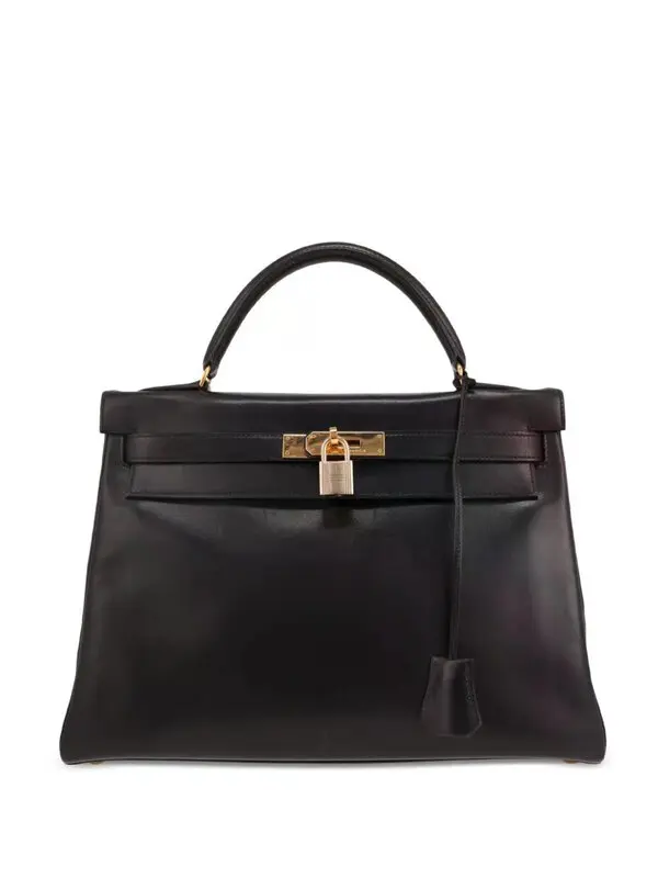 Hermès 1991 32 Kelly Handbag - Black