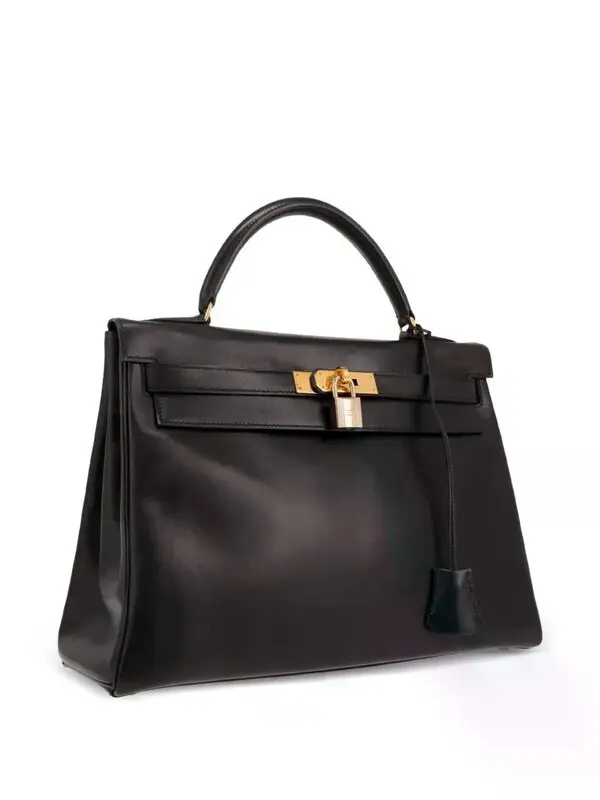 Hermès 1991 32 Kelly Handbag - Black