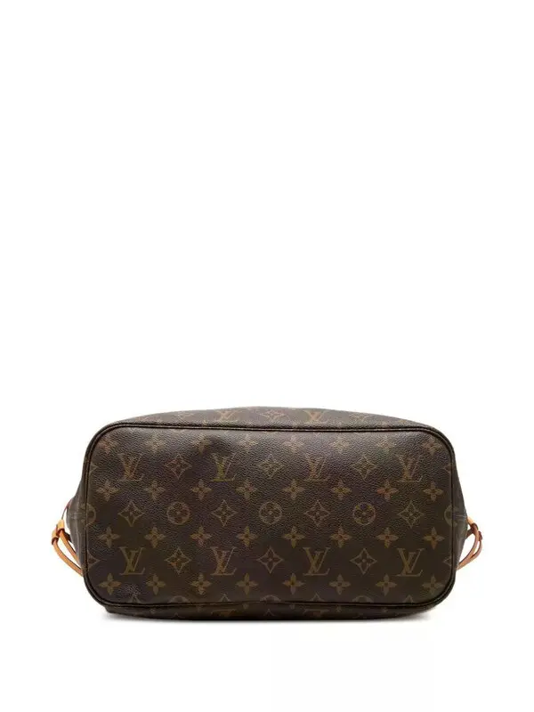 LOUIS VUITTON Monogram Neverfull Mm Tote Bag - Brown