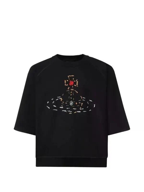 VIVIENNE WESTWOOD Short Sleeve Raglan Sweatshirt