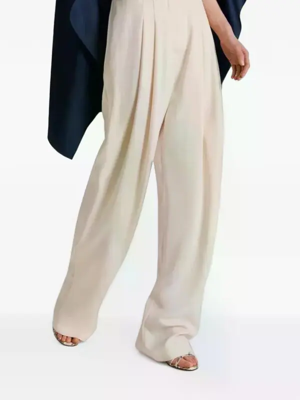 Alberta Ferretti Draped Asymmetric Cape