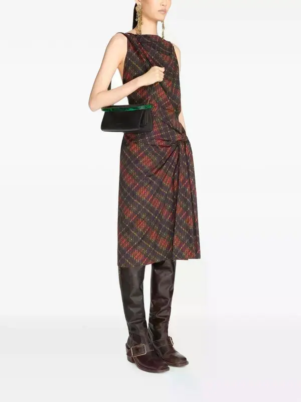 Dries Van Noten Small Leather Bag - Black